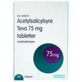 Hjertemagnyl blodfortyndende tabletter 75 mg - 100 stk