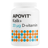 Apotekets Kalk og D-vitamin vedligholder knoglerne - 240 stk