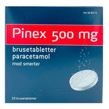 Pinex - smertestillende paracetamol til børn og voksne