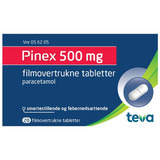 Pinex - smertestillende paracetamol til børn og voksne