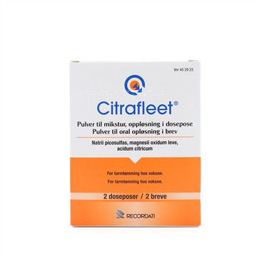 Citrafleet pulver til tarmtømning - 2 stk